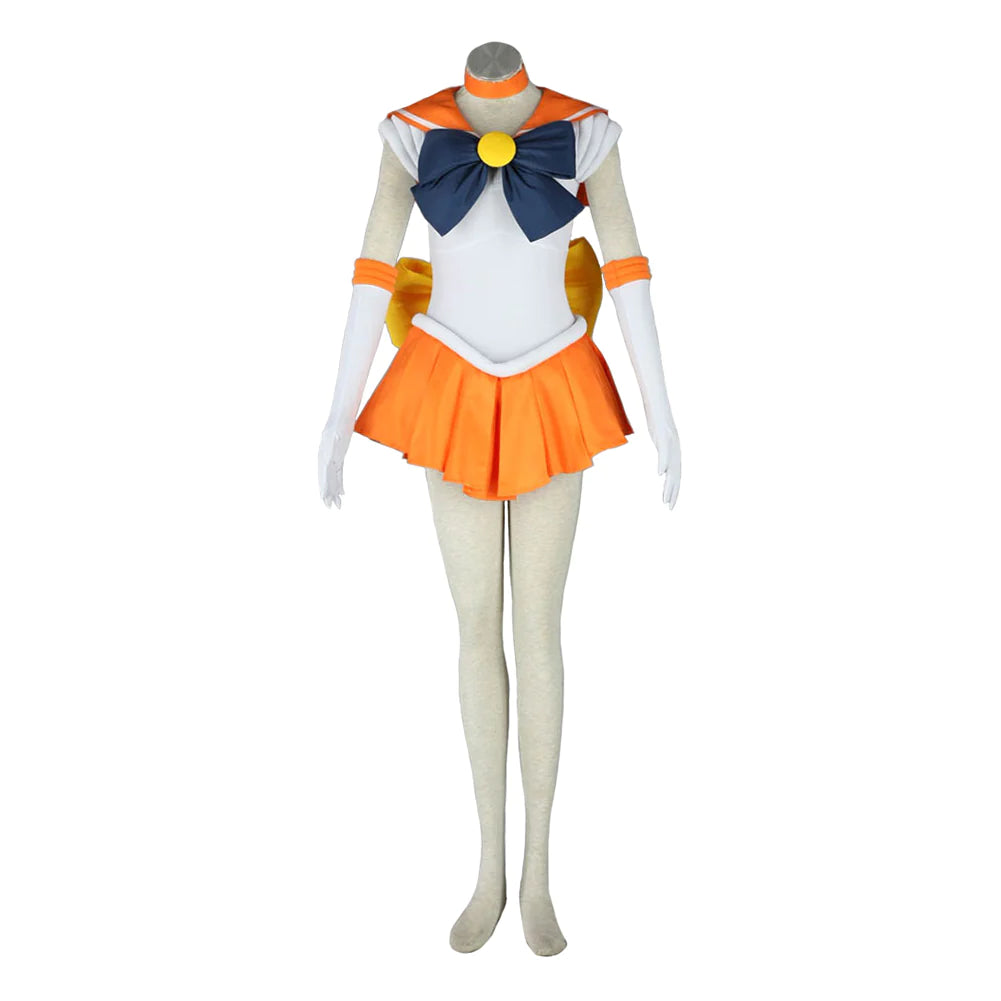 Sailor Moon Sailor Venus Minako Aino Cosplay Costume Outfits Halloween ...