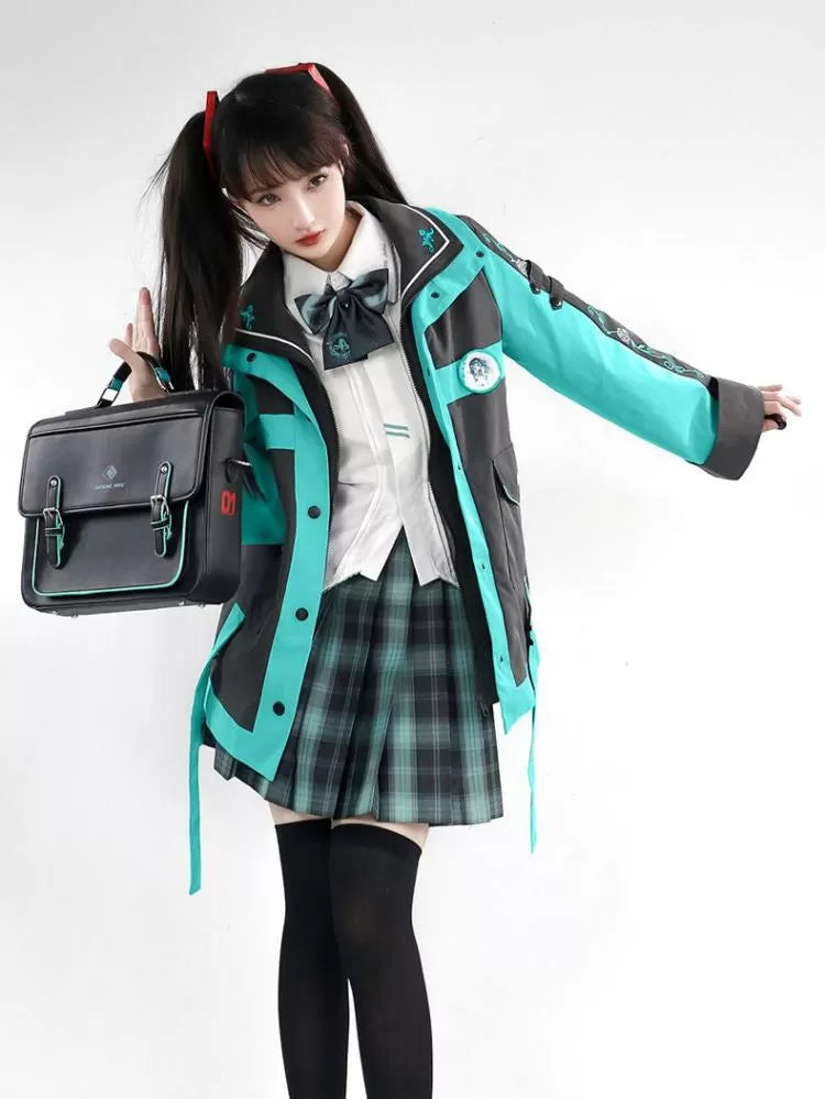 Hatsune Miku Collab Electric Blue "Miku with You" Cyber Jacket ...